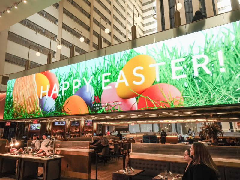 Easter Brunch Over Broadway – New York Marriott Marquis Home